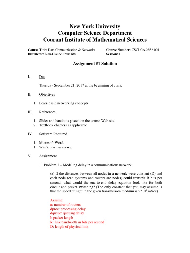 New York University Computer Science Department Courant Institute of ...