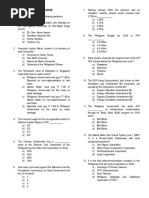 PRC Answer Sheet Sample | PDF | Tests | Test (Assessment)