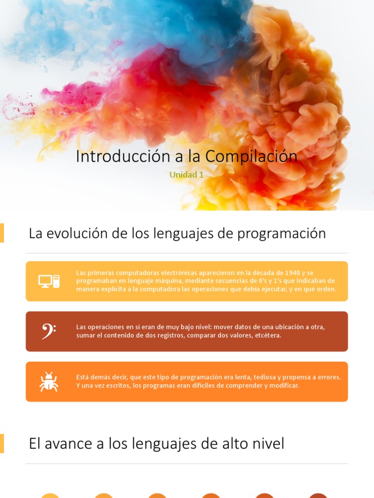 Evolucion de Los Compiladores y Ciencia para Construirlos | PDF ...