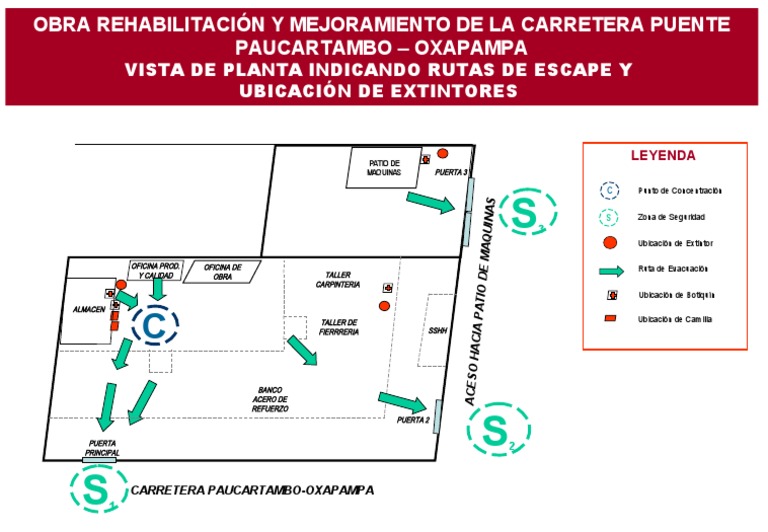 Plano de Rutas de Escape Rev.0 | PDF