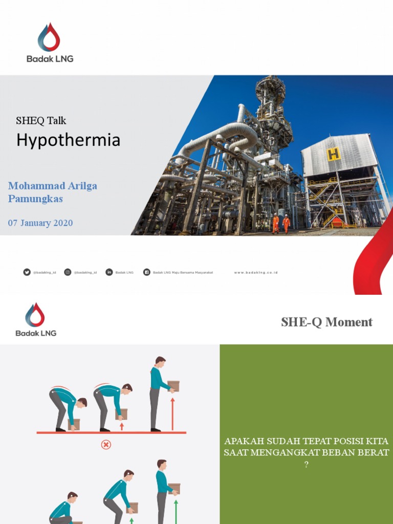 Hypothermia: SHEQ Talk | PDF | Wellness
