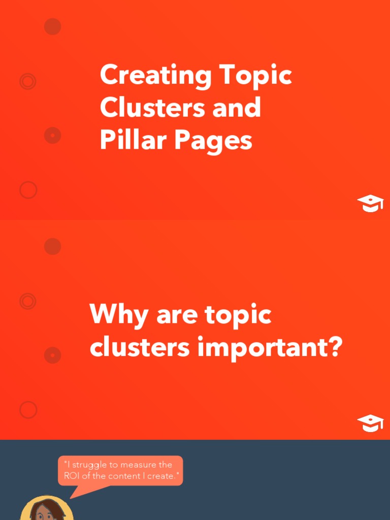 LESSON Creating Topic Clusters and Pillar Pages DECK | PDF | Search ...