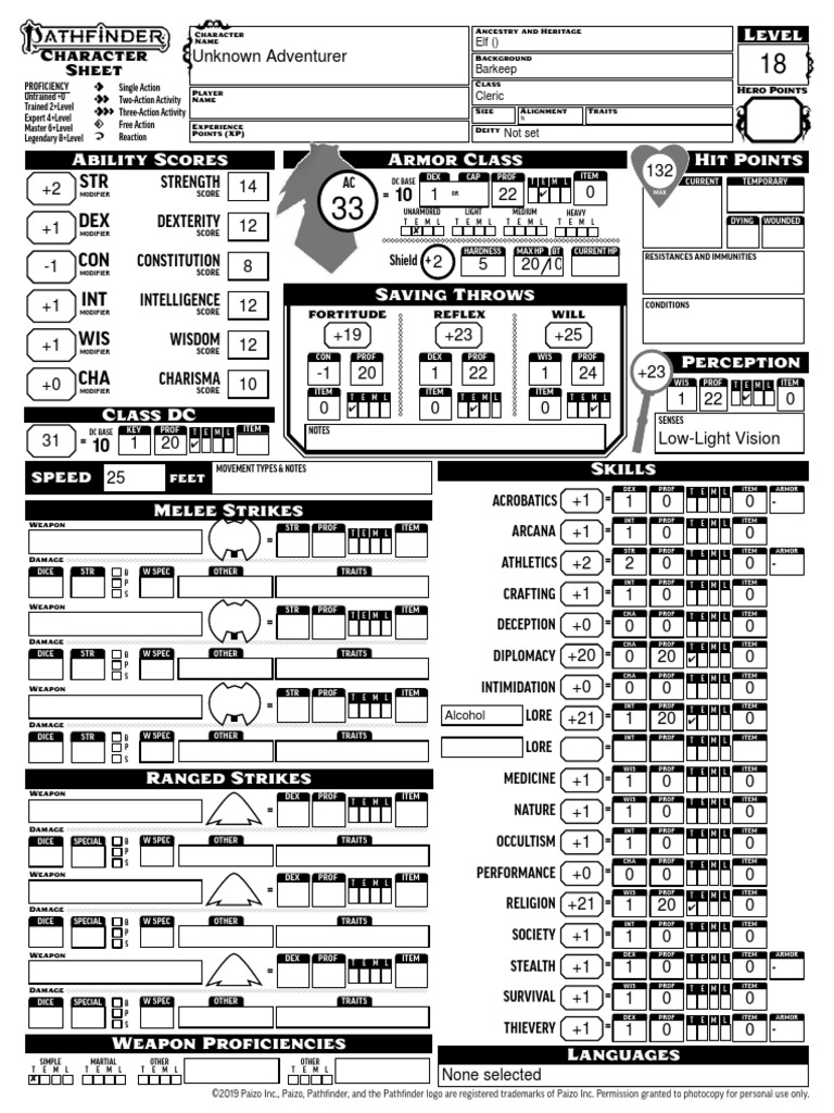 10 STR DEX CON INT WIS CHA: Level | PDF | Role Playing Games | Wizards ...