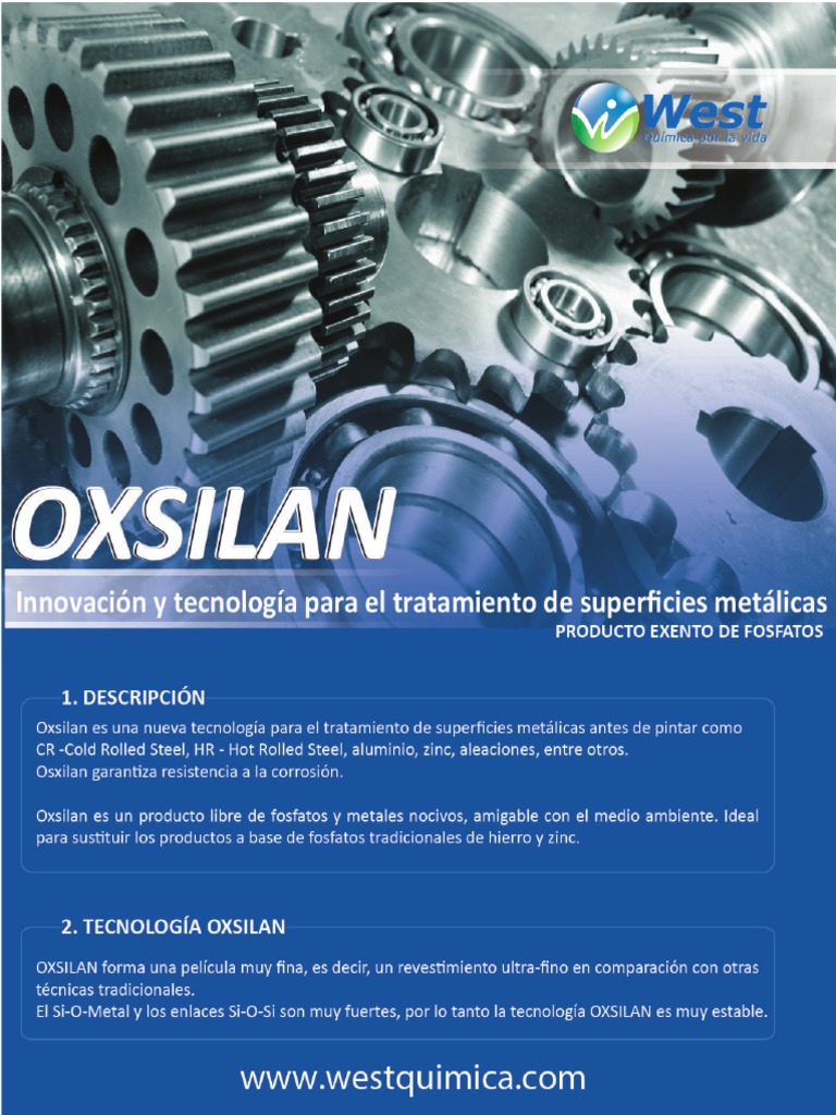 Ficha Tecnica Oxsilan Web | PDF