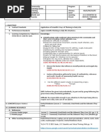 Sample ALS Weekly Lesson Log | PDF | Life | Learning