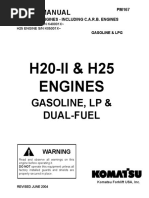 Nissan H20 Engine Specifications Guide | PDF | Engines | Motor Vehicle