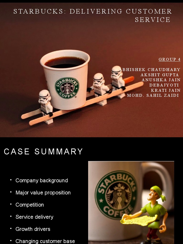 Starbucks: Delivering Customer Service | PDF | Starbucks | Coffee