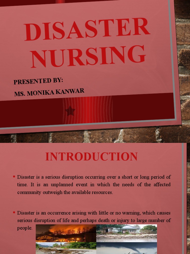 Disaster Nursing | PDF
