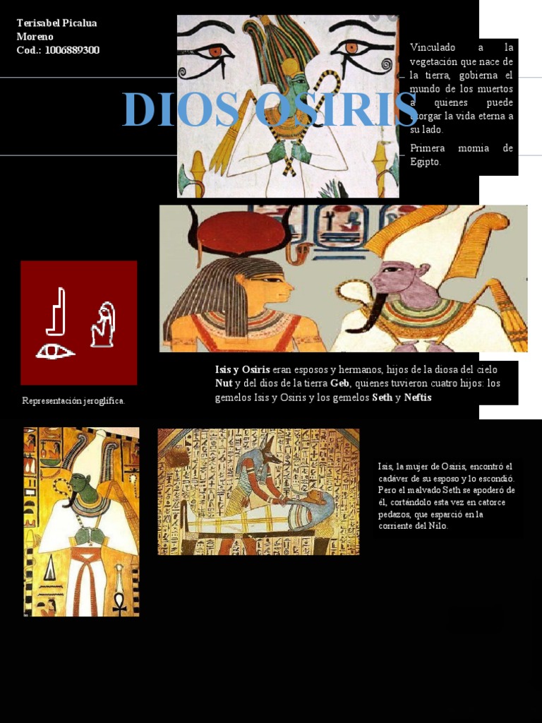 Diosa Isis | PDF | Osiris | Horus