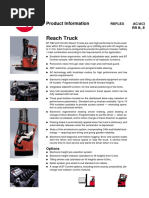 Crown Pc4500-Spec-Sheet | PDF | Elevator | Truck