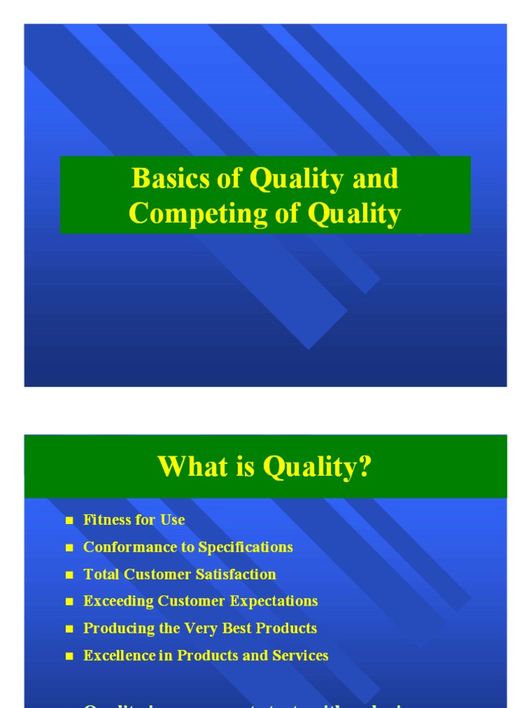 Basic of Quality, SPC, Process Capability | PDF | Reliability ...