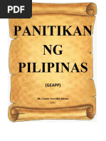 ANG PANITIKANG FILIPINO Module | PDF