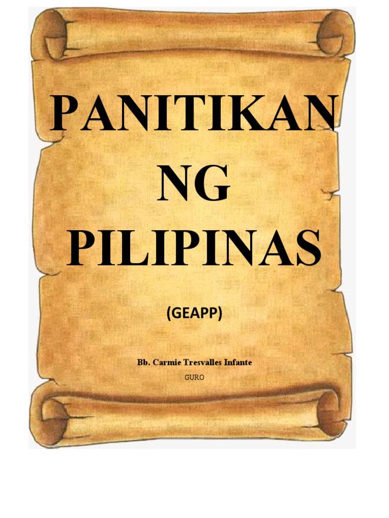 Panitikan NG Pilipinas | PDF
