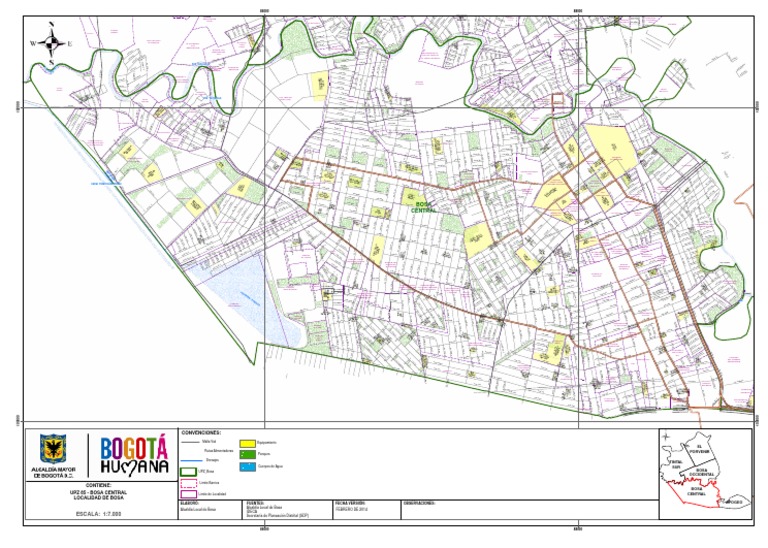 Mapa - Upz - 85 - DE BOSA | PDF