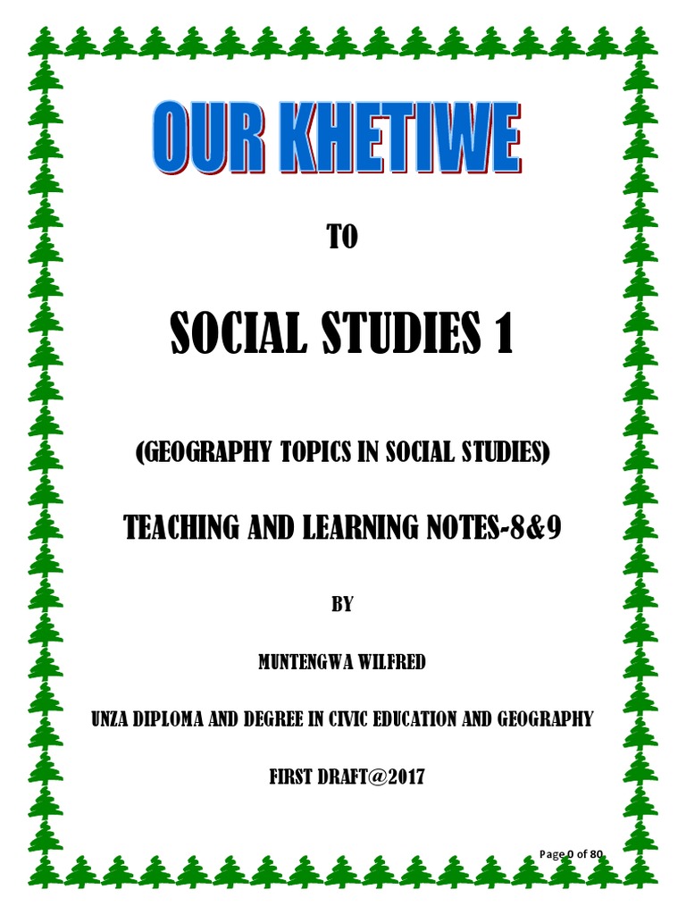 Social Studies 1 Notes 8 and 9-2017 | PDF | Fahrenheit | Rain