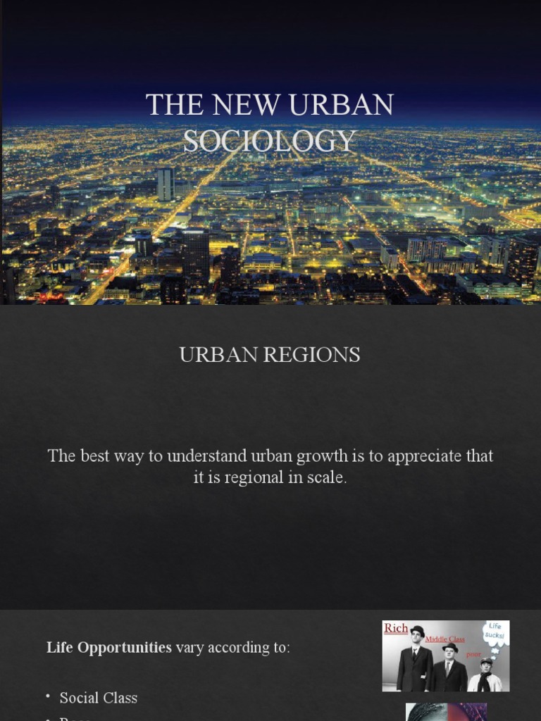 Understanding Urban Sociology Dynamics | PDF | Urban Area ...