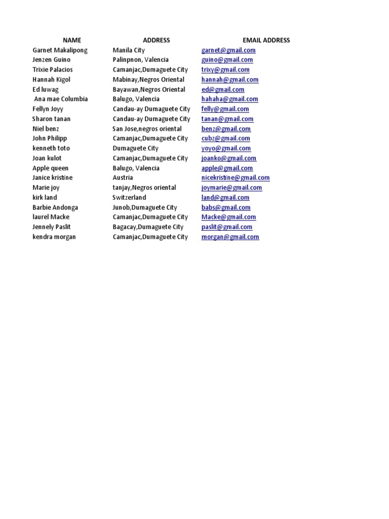 Nall Etech Mailmerge | PDF