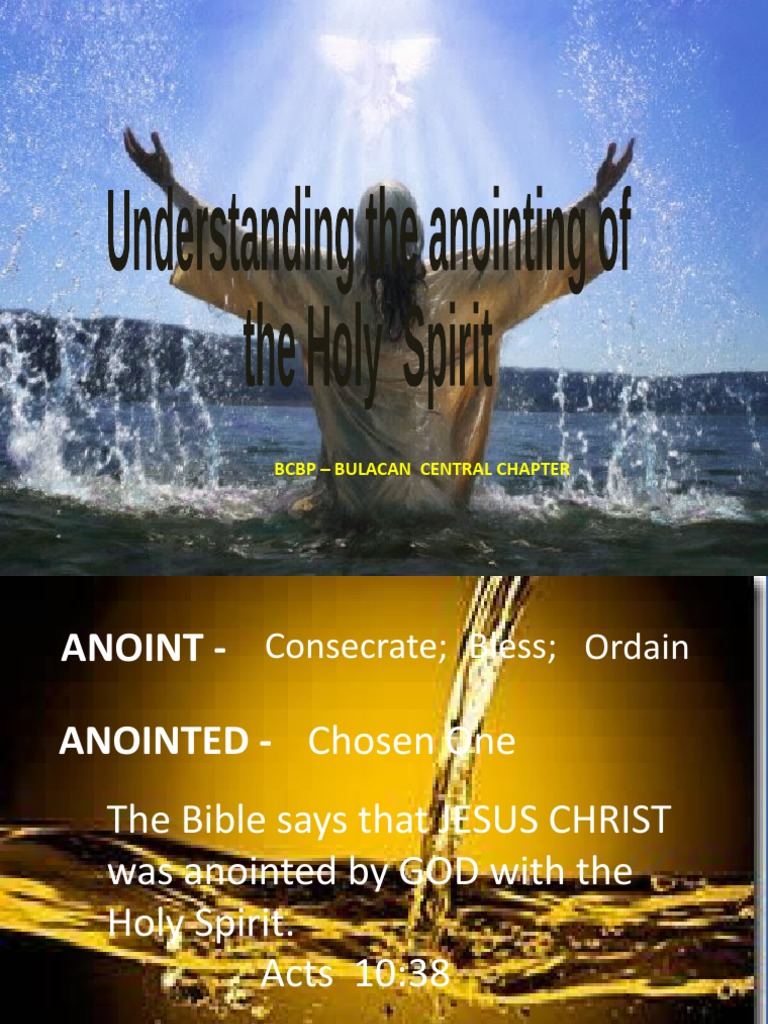 Understanding God's Anointing Today | PDF | Politics | Philosophy
