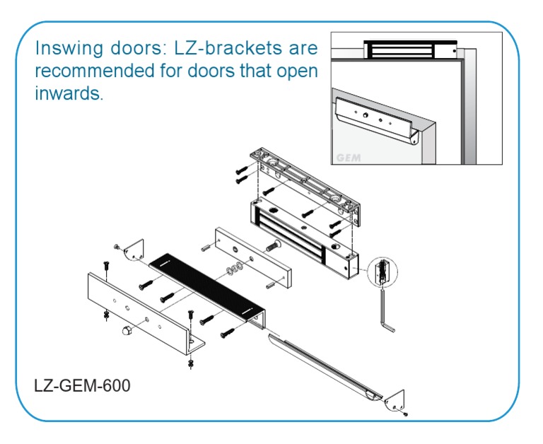 Optional!PCB: GEM-600 Series Electromagnetic Lock | PDF | Machines ...