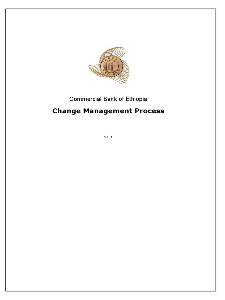 01 - Change Management Process | PDF | Itil | Documentation