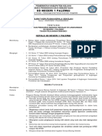 SK Susunan Panitia Pelaksana Anbk 2024-2025-1 | PDF