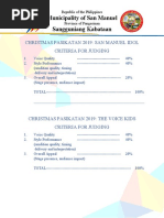 Tabulation Sheet | PDF | Dances | Sports Entertainment