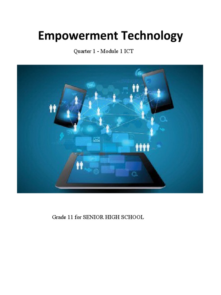 Empowerment Technology: Quarter 1 - Module 1 ICT | PDF