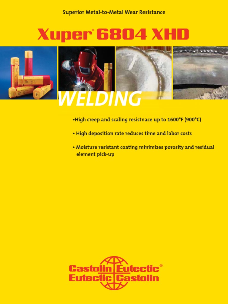 Xuper 6804 XHD: Welding | Download Free PDF | Welding | Construction