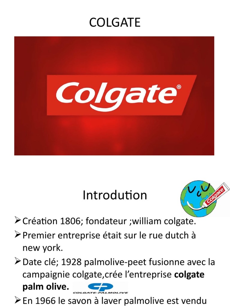 Presentation On Colgate 2 | PDF | Business | Bien-être