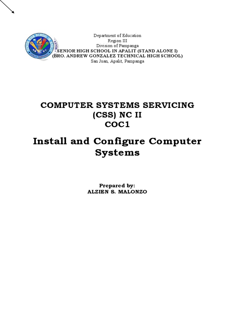 1 - Install and Configure Computer Systems (TITLE) | PDF | Bios ...