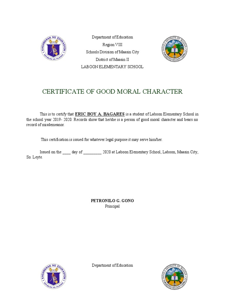 Good Moral 2020 | PDF | Applied Ethics | Common Law