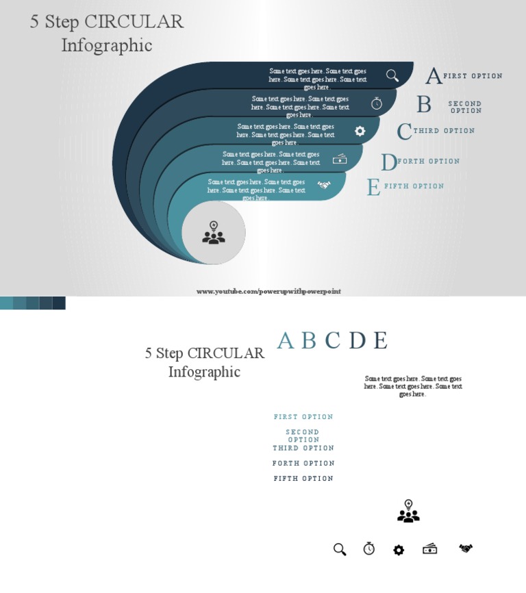 41 Create 5 Step Circular Infographic Pdf
