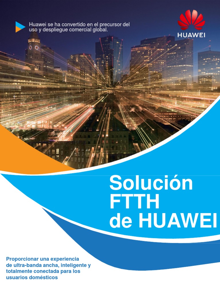 FTTH Huawei | PDF