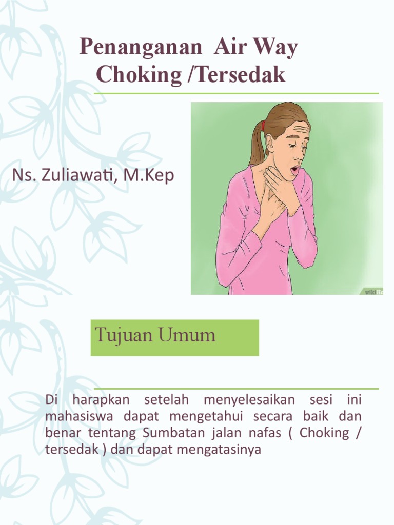 MENGENAL DAN MENGATASI SUMBATAN JALAN NAFAS | PDF