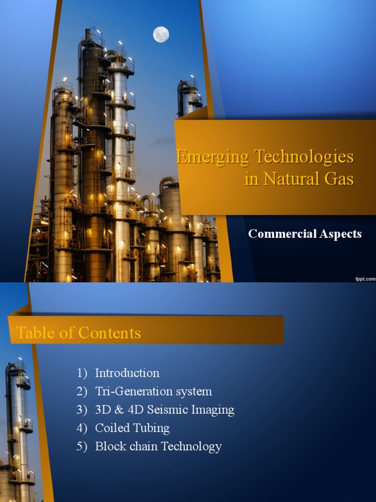 Emerging Technologies in Natural Gas | PDF | Natural Gas | Cogeneration