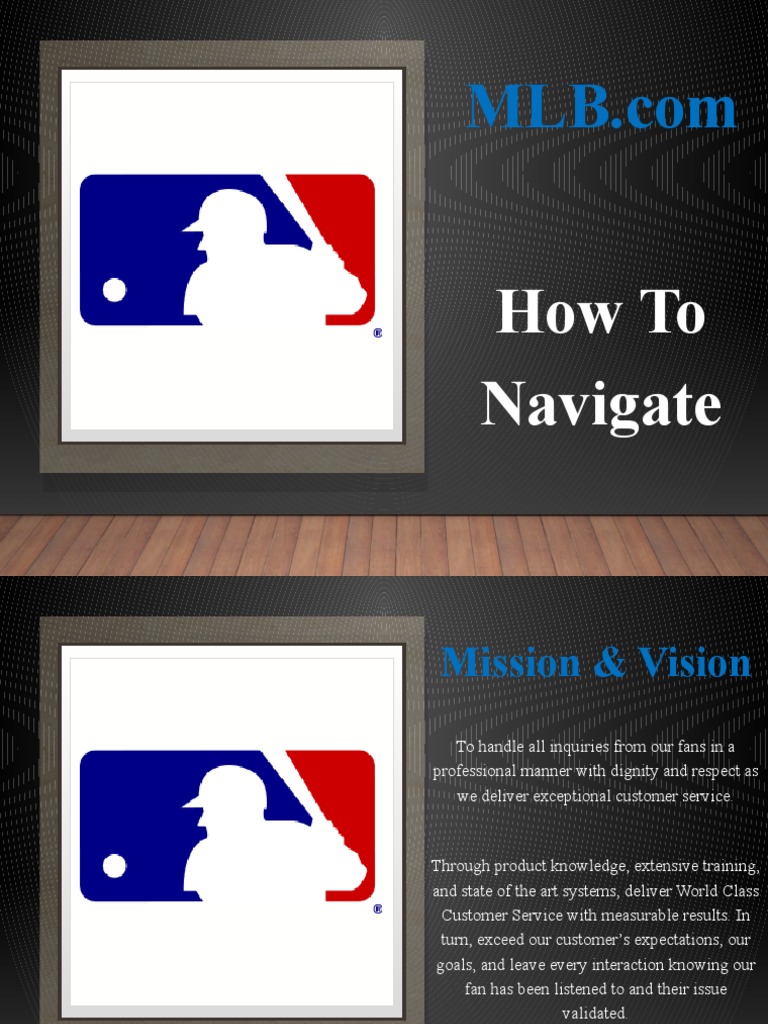 MLB - Com Navigation | PDF | Login | Mobile App