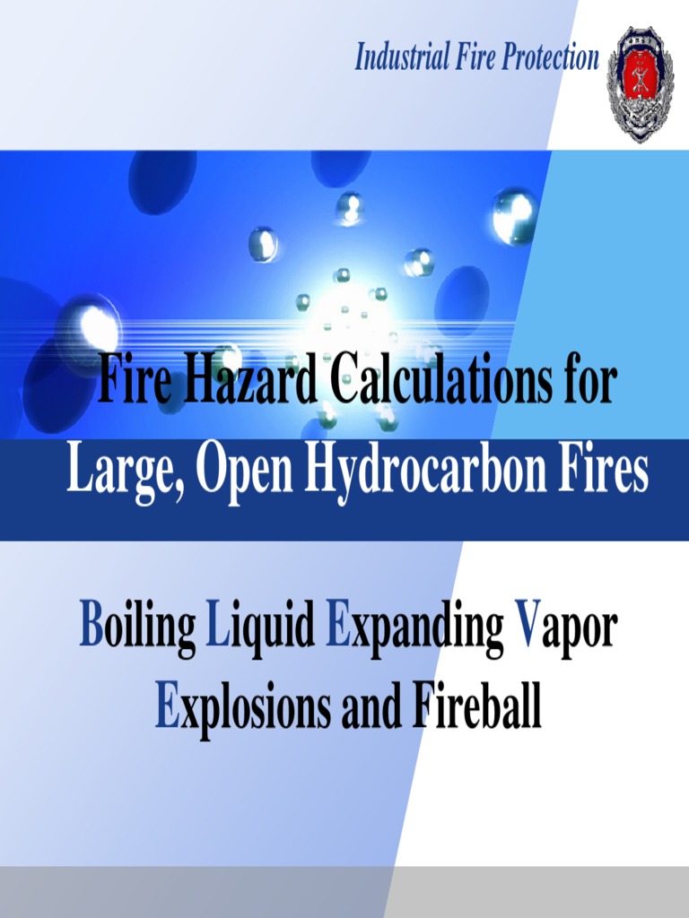 Boiling Liquid Expanding Vapor Explosions and Fireball | PDF | Gases ...