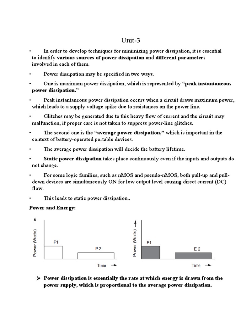 Lpvlsi Unit 3 Notes Pdf Field Effect Transistor Mosfet