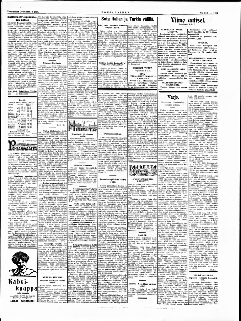 Pohjalainen No. 218 08.12.1911 PDF | PDF