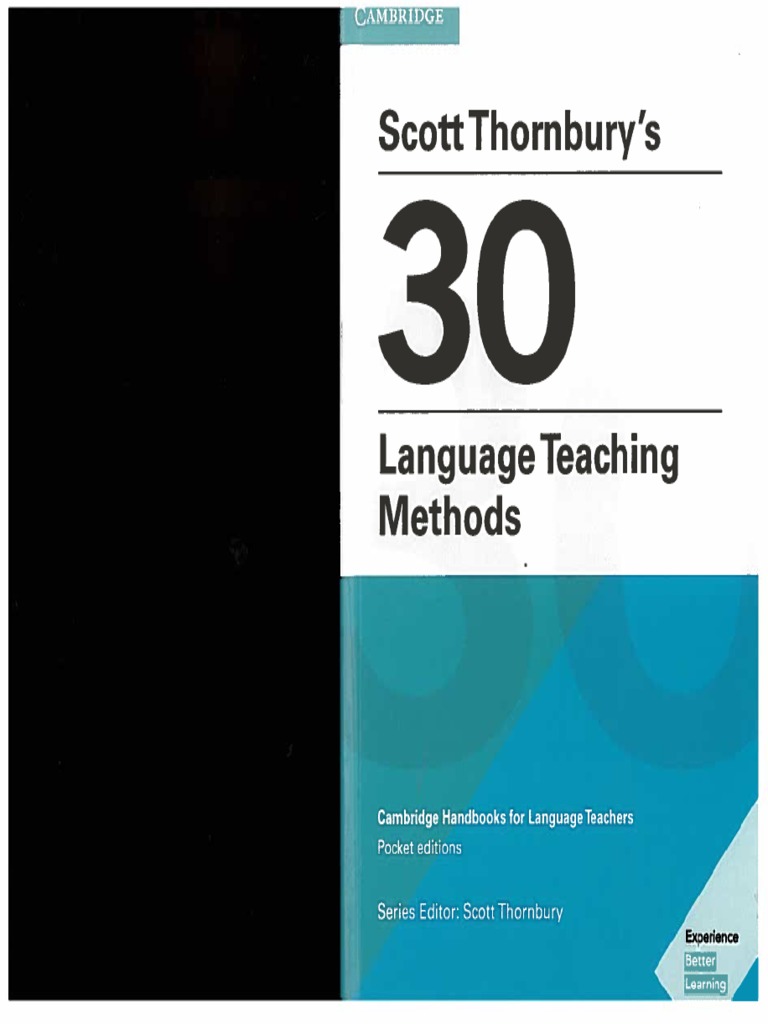 Language Teaching Methods (By Scott Thornbury) | PDF