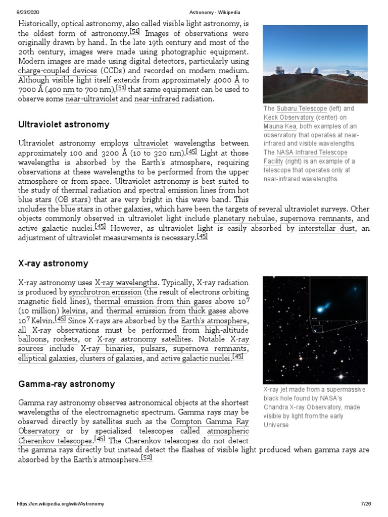 Astronomy 7 | PDF | Astronomy | Gamma Ray