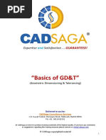 ASME Y14.5 GDTP Practice Exam | PDF | Engineering Tolerance | Geometry