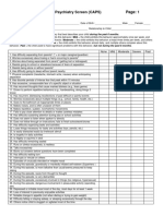 Aberrant Behavior Checklist | PDF | Psychological Concepts | Psychology