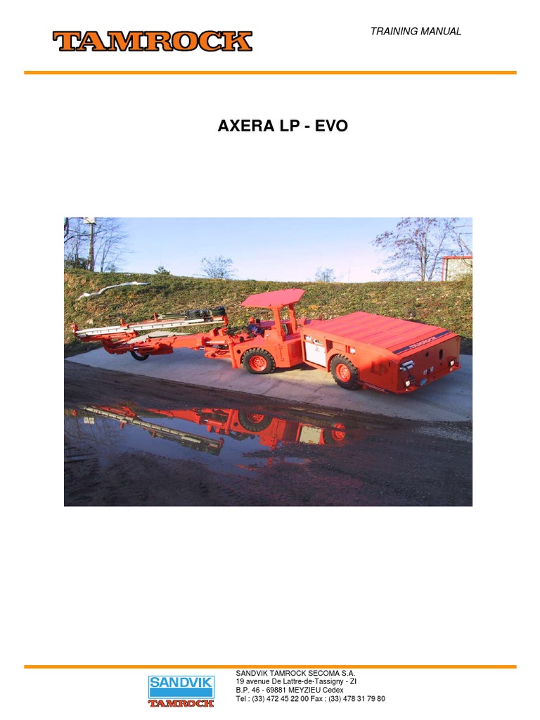 Axera LP - Evo: Training Manual | PDF | Valve | Throttle
