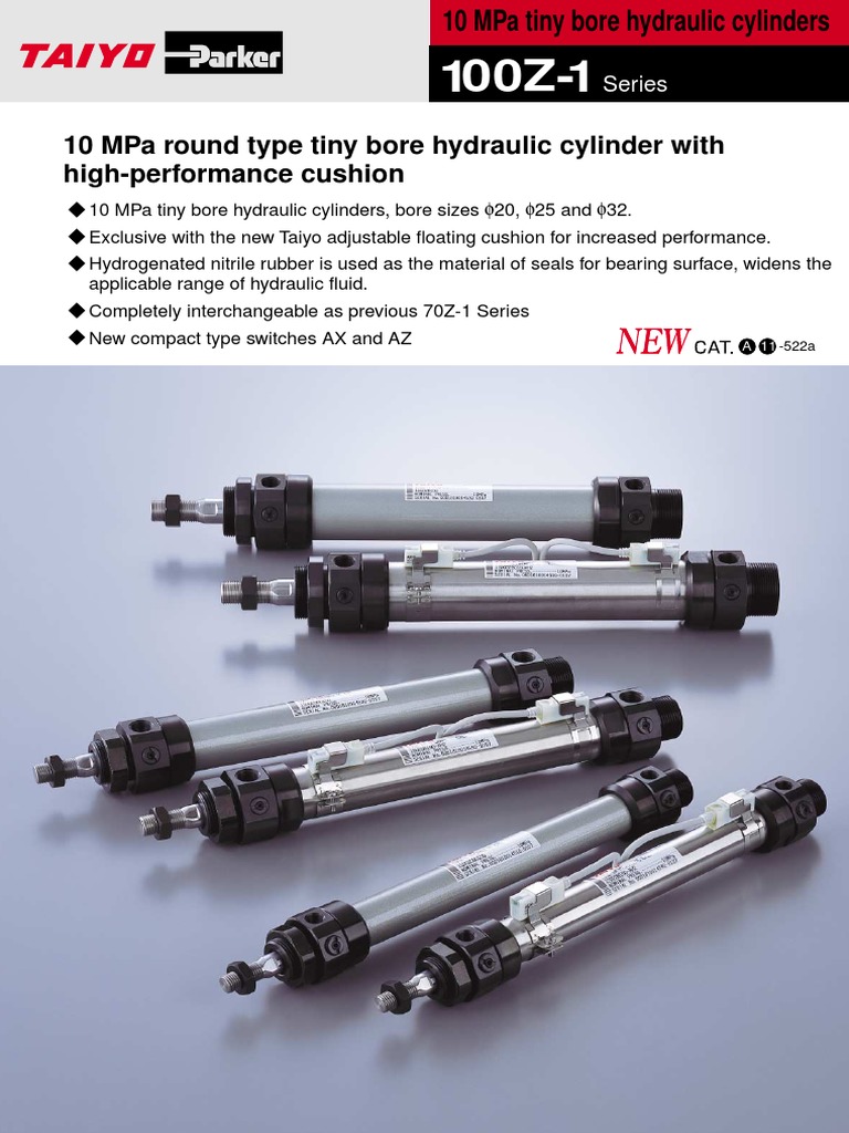 CYLINDER TAIYO 100z-1 | PDF | Pipe (Fluid Conveyance) | Power Supply