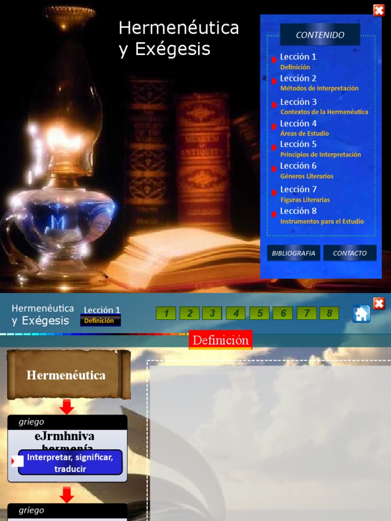 TB202 Hermeneutica y Exegesis v1 | PDF | Hermenéutica | Exégesis