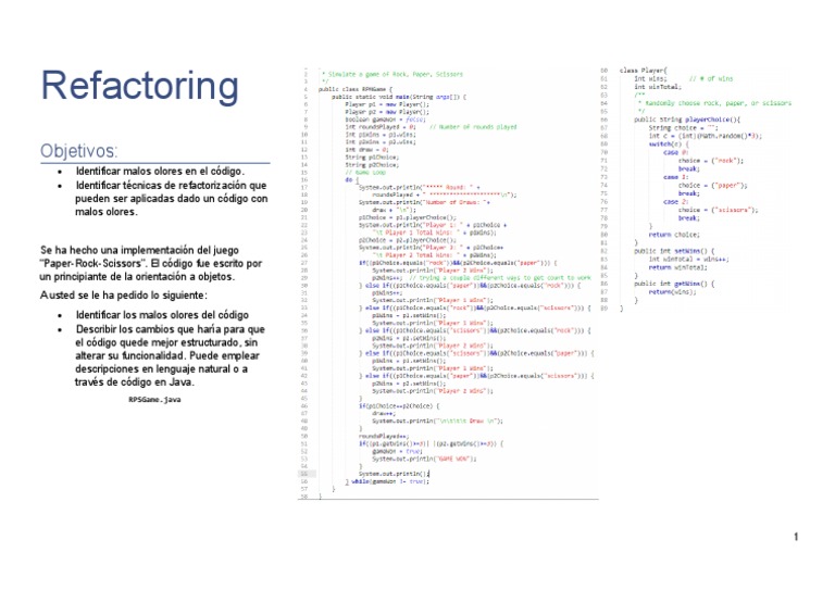 Refactoring | PDF