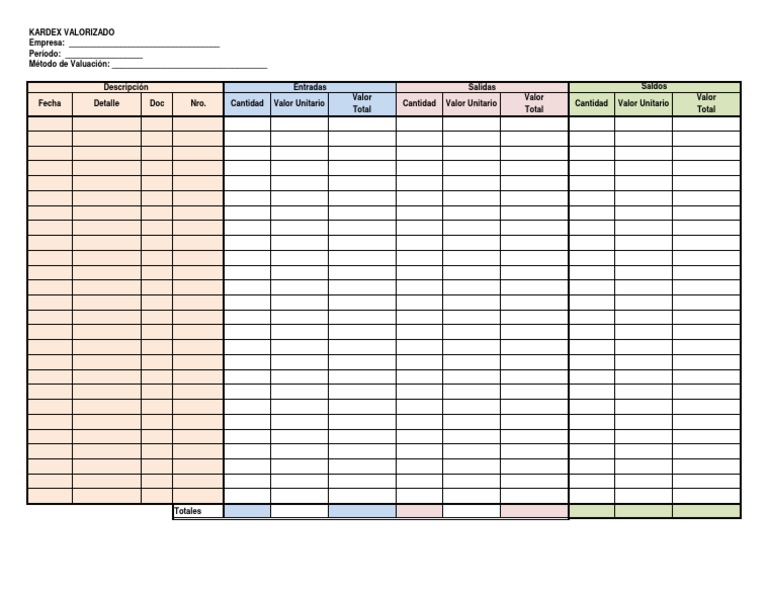 Formato Kardex PDF | PDF