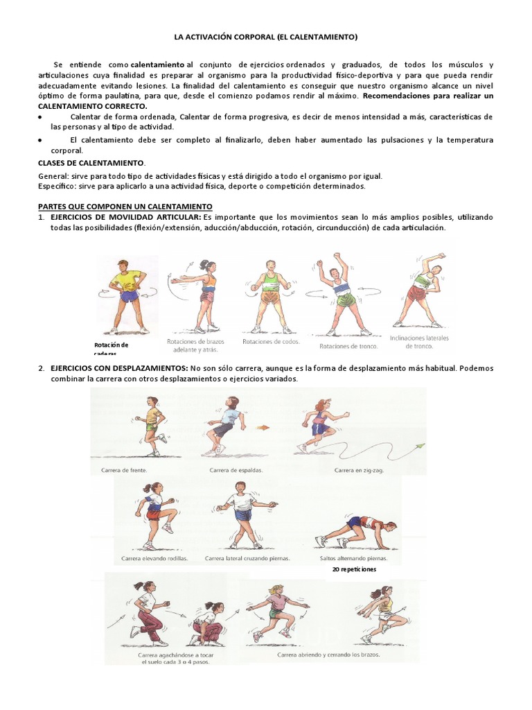 La Activación Corporal | PDF | Músculo | Naturaleza