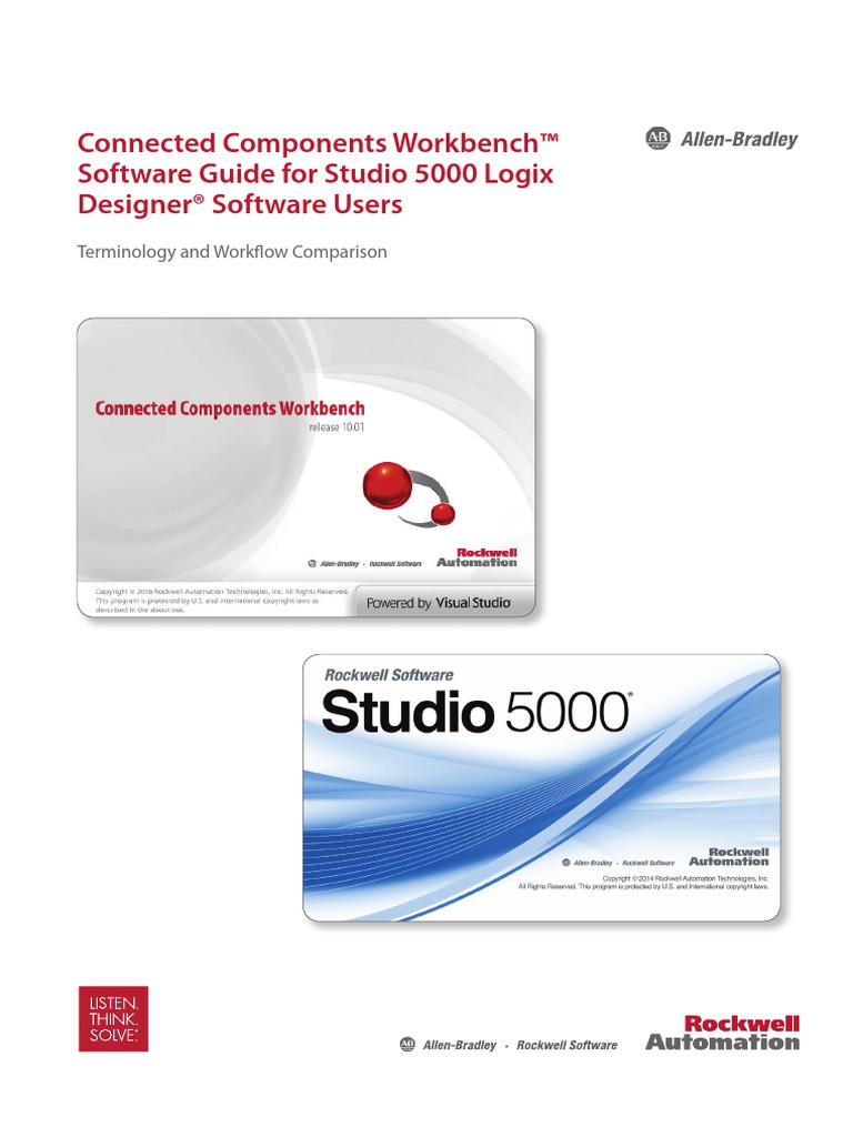Connected Components Workbench™ Software Guide For Studio 5000 Logix ...